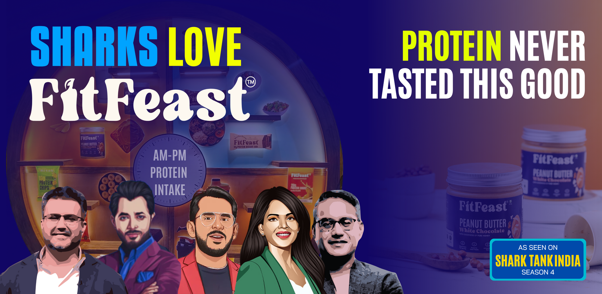FitFeast | As Seen on Shark Tank India | Backed by Axar Patel