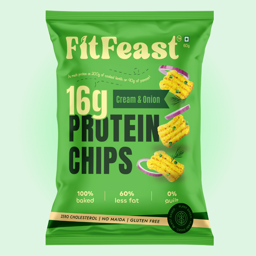 Protein Chips Cream & Onion – FitFeast